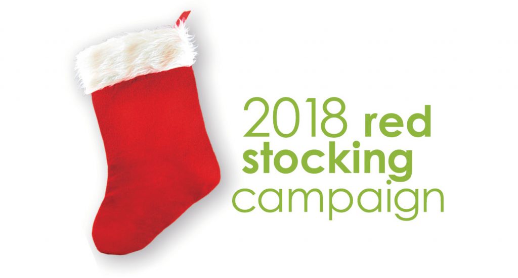 Red Stocking logo 2018 | Children's Home Society of Virginia