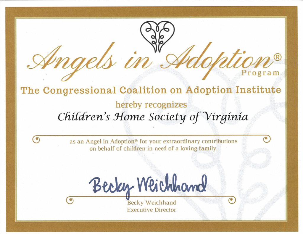 The Children’s Home Society of Virginia | Exploring Adoption in the 2010s